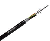 China GYTA Outdoor Fiber Optic Cable Armored Loose Tube Single Jacket / Single Armor for sale