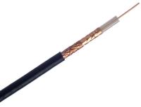 China VR90 BNC Video Power Cable 3.7 Solid PE Insulation Golden Color Foil for sale