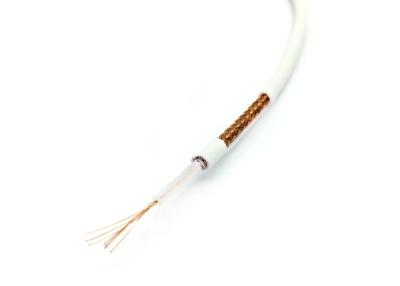 China RF Feeder Cable Car GPS Antenna Wire White PVC OFC Stranded 2.9 Solid PE Insulation for sale