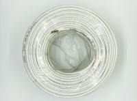 China White PVC Security Alarm Cable Customized Spec Smart Home Control 24/12V for sale