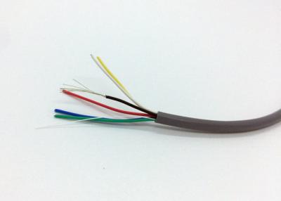 China Customized White PVC Security Alarm Cable 0.2mm² Pure Copper Power Limited Wire for sale