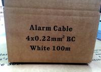 China Soft Bare Copper Burglar Alarm Cable For Fire Alarm System 4C  0.22mm² Control for sale