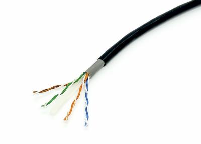 China PVC+UV PE Double Sheath CAT6 UTP Cable , Outdoor Ethernet Cable Cat6 for sale
