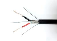 China High Strength Outdoor Multimode Fiber Optic Cable GYXTW 4B1+2C 1.5MM2 Power Wire for sale