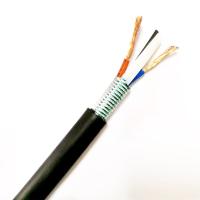 China Electric Composite Outdoor Fiber Optic Cable Water Resistant GYTS+2x2.5mm2 Power for sale