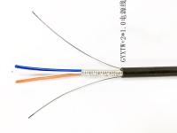 China High Strength Outdoor Multimode Fiber Optic Cable GYXTW 4B1+2C 1.5MM2 Power Wire for sale
