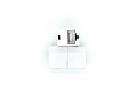 China Plastic CCTV Cable Accessories RJ45 - RJ45 Female 8P8C Modular Plug F - F Straight Network Coupler for sale