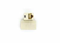 China Plastic CCTV Cable Accessories RJ45 - RJ45 Female 8P8C Modular Plug F - F Straight Network Coupler for sale
