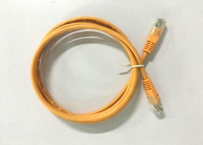 China UTP CAT6 Lan Cable Patch Cords 4PR 24AWG 7*0.2CU Verified To ETL 1FT-100FT for sale