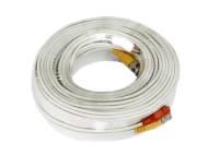 China Pre Made RG59+2C Siamese Camera Cable 50Ft 100Ft Patch Cord BNC And DC Plug for sale