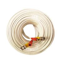 China Pre Made RG59+2C Siamese Camera Cable 50Ft 100Ft Patch Cord BNC And DC Plug for sale