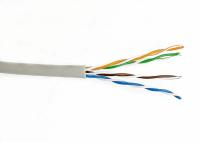 China Computer Unshielded Bulk Cat5e Cable PR04 0.48 24AWG CU 4 Pair Bare Copper for sale