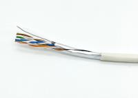 China FTP Shield Bulk Cat5e Lan Cable PE Insulation For CCTV Monitor Project 305M Pull box for sale