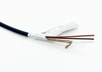 China Camera Video Siamese Coax Cable RG174P 2+1 0.4CU AL Foil Winding for sale
