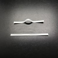 China 0.5mm Galvanized Steel 3mm Nose Bridge Clamp Single Core For Face Mask Production for sale