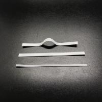 China 0.5mm Galvanized Steel 3mm Nose Bridge Clamp Single Core For Face Mask Production for sale