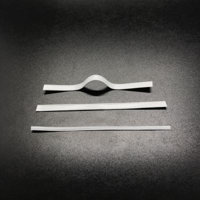 China 0.5mm Galvanized Steel 3mm Nose Bridge Clamp Single Core For Face Mask Production for sale
