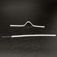 China 0.5mm Galvanized Steel 3mm Nose Bridge Clamp Single Core For Face Mask Production for sale