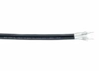 China Dual RG6 Tri Shield 18AWG 75 Ohm Coaxial Cable Bulk Siamese CATV SATV Wire for sale