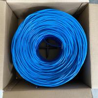 China FTP Bulk CAT6 Ethernet Cable AL Foil Shielded Category 6 Indoor Communication Cable for sale