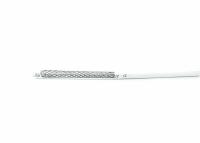 China RG6 U 75 Ohm Coaxial Cable Foam PE Dielectric OEM USA Standard TV Wire for sale