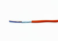 China 2.5mm² Solid Copper Shielded Fire Resistant Security Wire Alarm Cable 2 Cores for sale