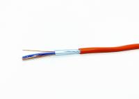 China 2.5mm² Solid Copper Shielded Fire Resistant Security Wire Alarm Cable 2 Cores for sale