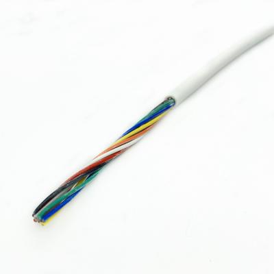 China White PVC Security Alarm Cable Customized Spec Smart Home Control 24/12V for sale
