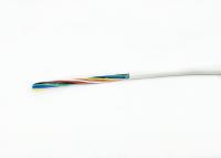 China White PVC Security Alarm Cable Customized Spec Smart Home Control 24/12V for sale
