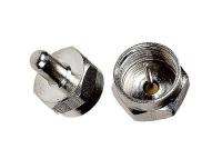 China F Male Coaxial Cable Connector CATV 75OHM Load Terminator Waterproof for sale