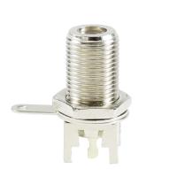 China Tower Type Female F 180 Coaxial Cable Connector for sale