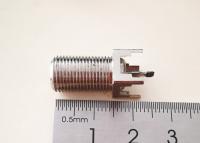 China Tower Type Female F 180 Coaxial Cable Connector for sale