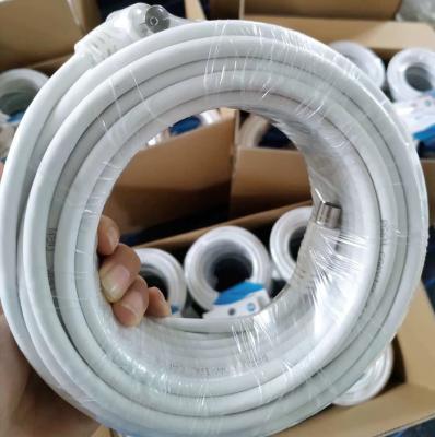 China RG6U 9.5TV Female to Male Coaxial Patch Cord For Set Top Box Satellite for sale