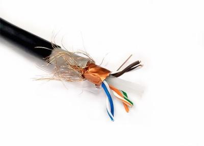 China PVC PE Double Sheath SFTP Bulk CAT6 Ethernet Cable 1000ft for sale