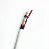 China Super Turbo RG59+2C Siamese Coax Cable with Power 0.75MM2 CCA Round Wire for sale