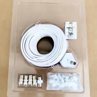 China RG6U 9.5TV Female to Male Coaxial Patch Cord For Set Top Box Satellite for sale