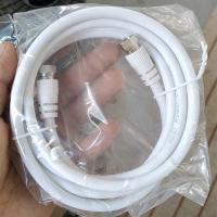 China RG6U F Male Connector 75 Ohm Coaxial Cable For TV Signal Transfer for sale