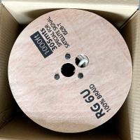 China Full Copper F660 RG6 75 Ohm Coaxial Cable Tinned Copper Braid LSZH Jacket for sale