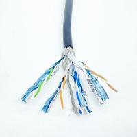 China Fully Shielded CAT7 10Gbps Network Cable 600MHz For Data Centers for sale