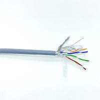 China 1000Mbps Double Shielded SF UTP Bulk CAT5E Cable for sale