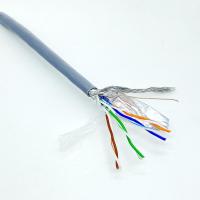 China 1000Mbps Double Shielded SF UTP Bulk CAT5E Cable for sale
