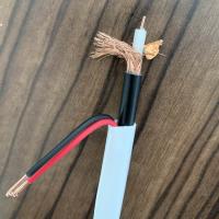 China Super Turbo RG59+2C Siamese Coax Cable with Power 0.75MM2 CCA Round Wire for sale