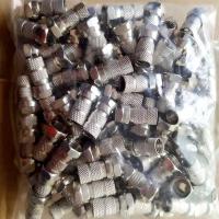 China F Screw Coaxial Cable Connector 20cm 7.0mm OD for RG6 CATV ZN Alloy Adaptor for sale