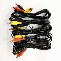 China 3.5mm TRRS mini jack-3RCA Male Video and AudioCable Data Communication Cable 1.5meter for sale