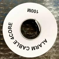 China Soft Bare Copper Burglar Alarm Cable For Fire Alarm System 4C  0.22mm² Control for sale