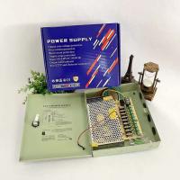China CCTV Power Supply 4CH 9CH 18CH DC Output Switch Mode For CCTV Cable Accessories for sale