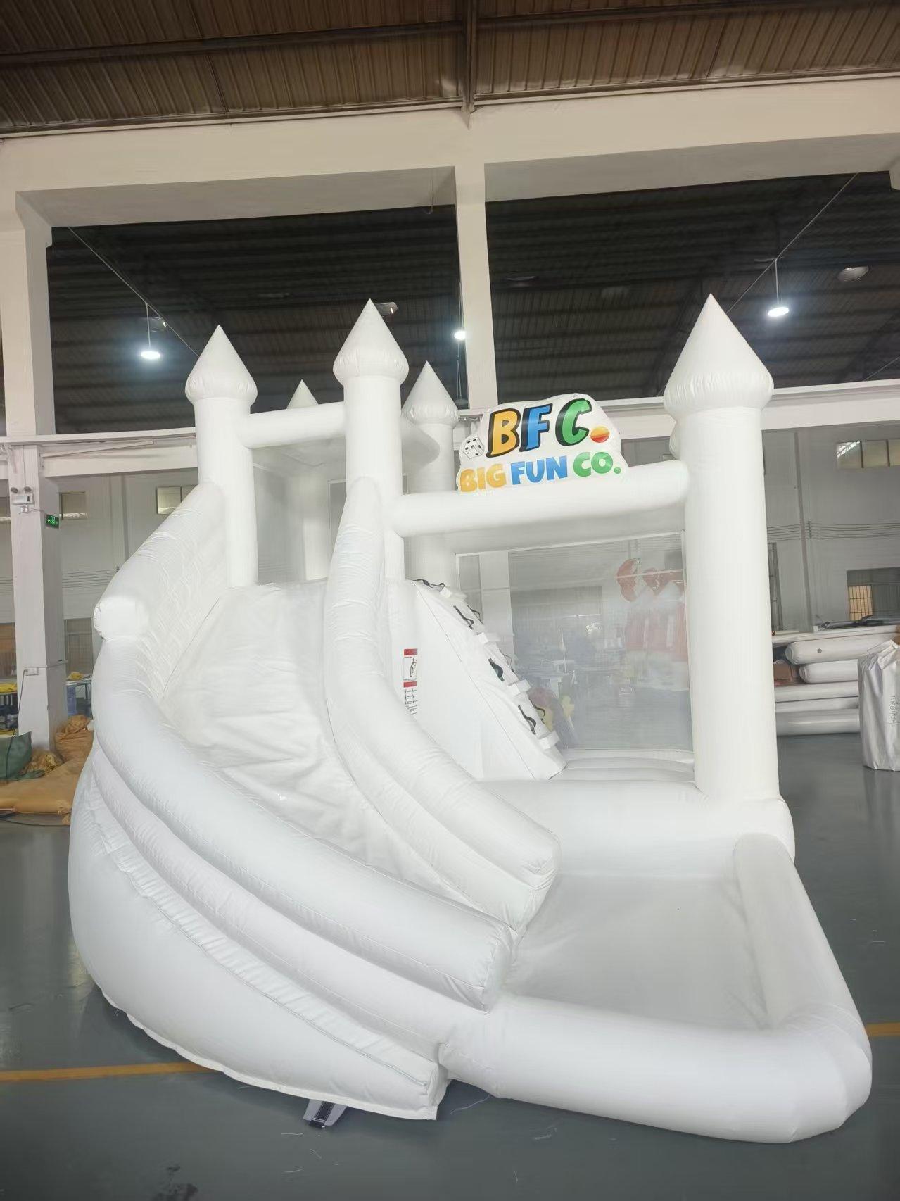 Inflatable castle in school setting