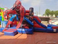 China Customized Outdoor/Indoor Spider Man Bounce House Jumping Castle for sale