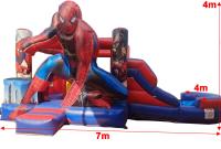 China Customized Outdoor/Indoor Spider Man Bounce House Jumping Castle for sale