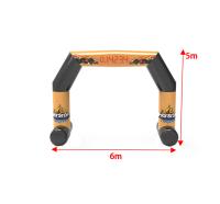 China Outdoor Activities Competition Inflatable Start Finish Arch For Party Event for sale